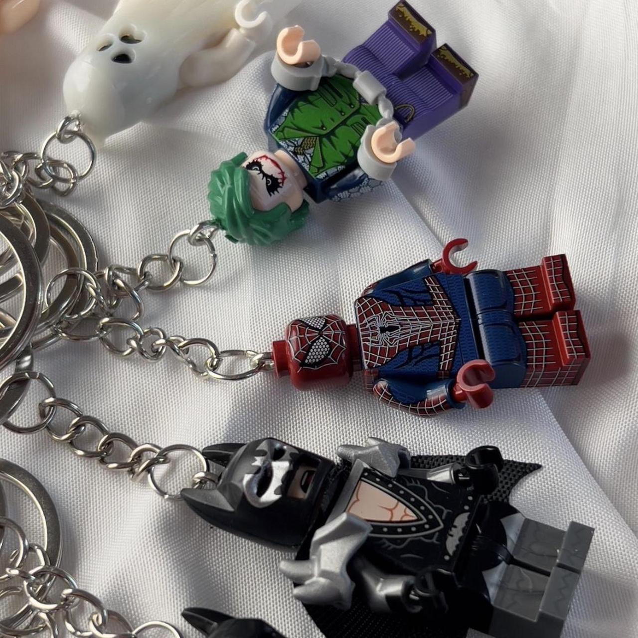 Spider-man Miles Morales + Gwen Stacy Duo Keychains... - Depop