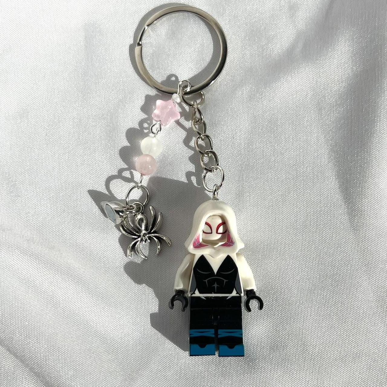 Spider-man Miles Morales + Gwen Stacy Duo Keychains... - Depop