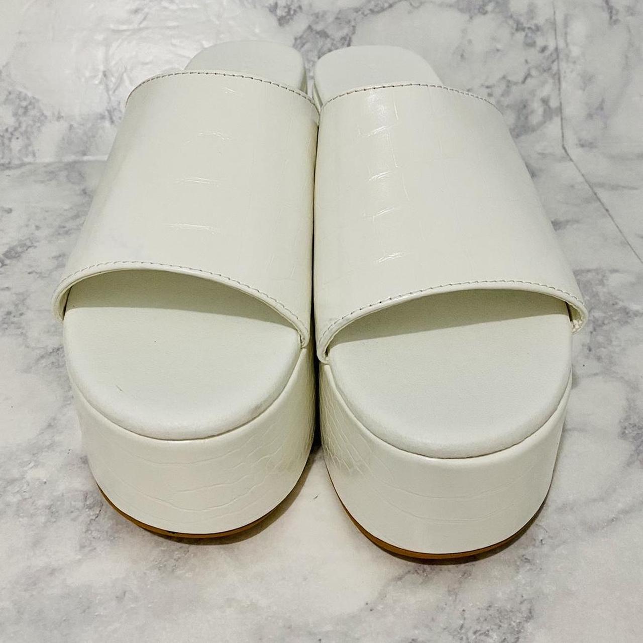 Princess Polly Austin Platform Heels Croc Please... - Depop