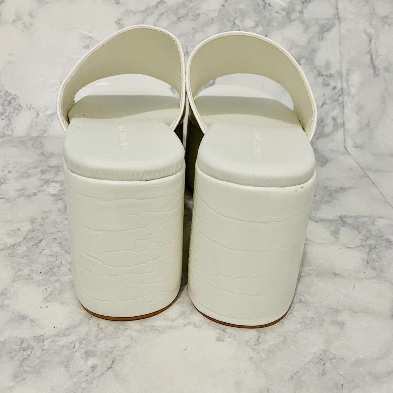 Princess Polly Austin Platform Heels Croc Please... - Depop