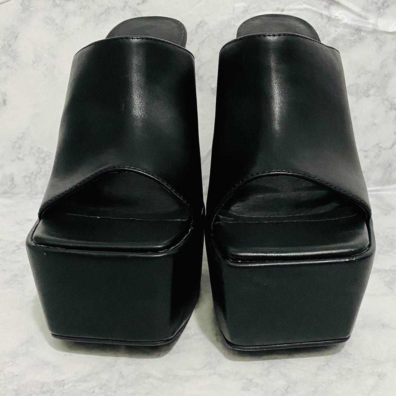 Princess Polly Emilia Platform Heels Black Please... - Depop