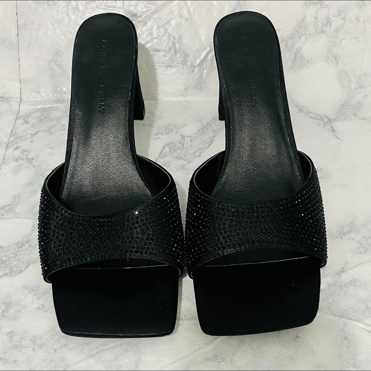 Princess Polly Perlie Heels Black Please Read Shop... - Depop