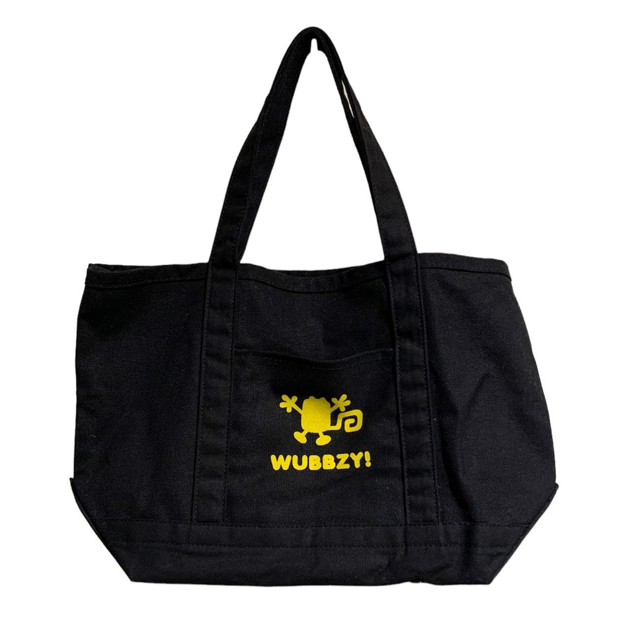 Wubbzy! Tote Bag RARE Black Canvas Tote Bag The bag... - Depop