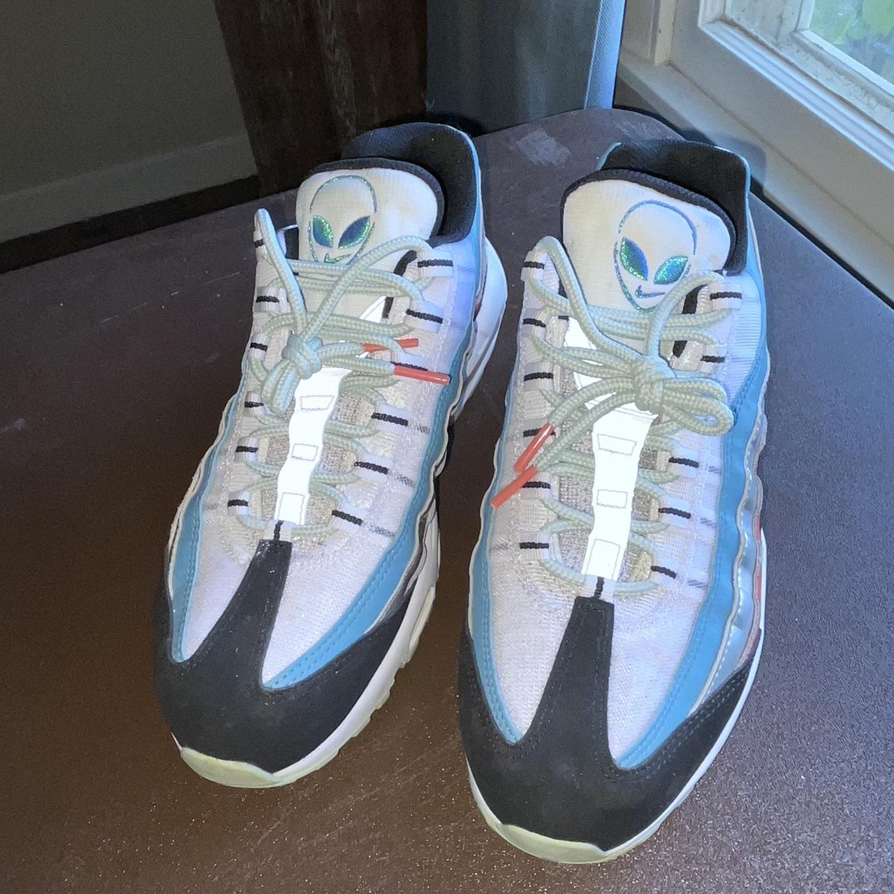 Nike Air Max 95 Aliens, excellent condition, no... - Depop