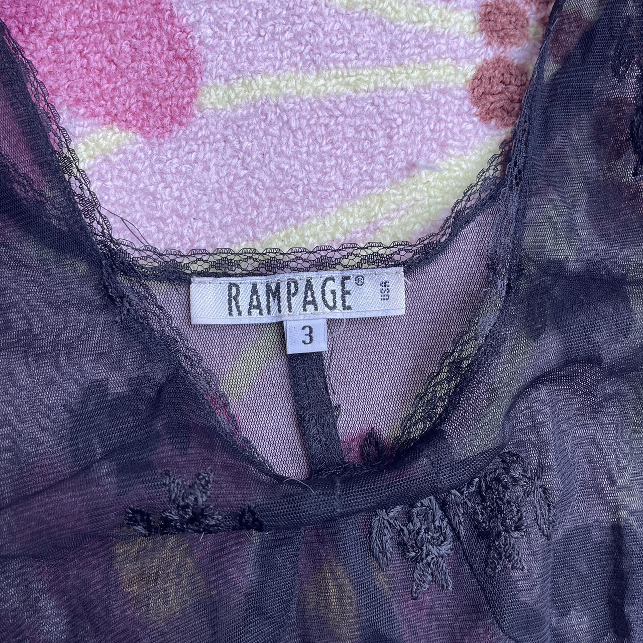 90s rampage lace whimsygoth slip Size small or xs... - Depop