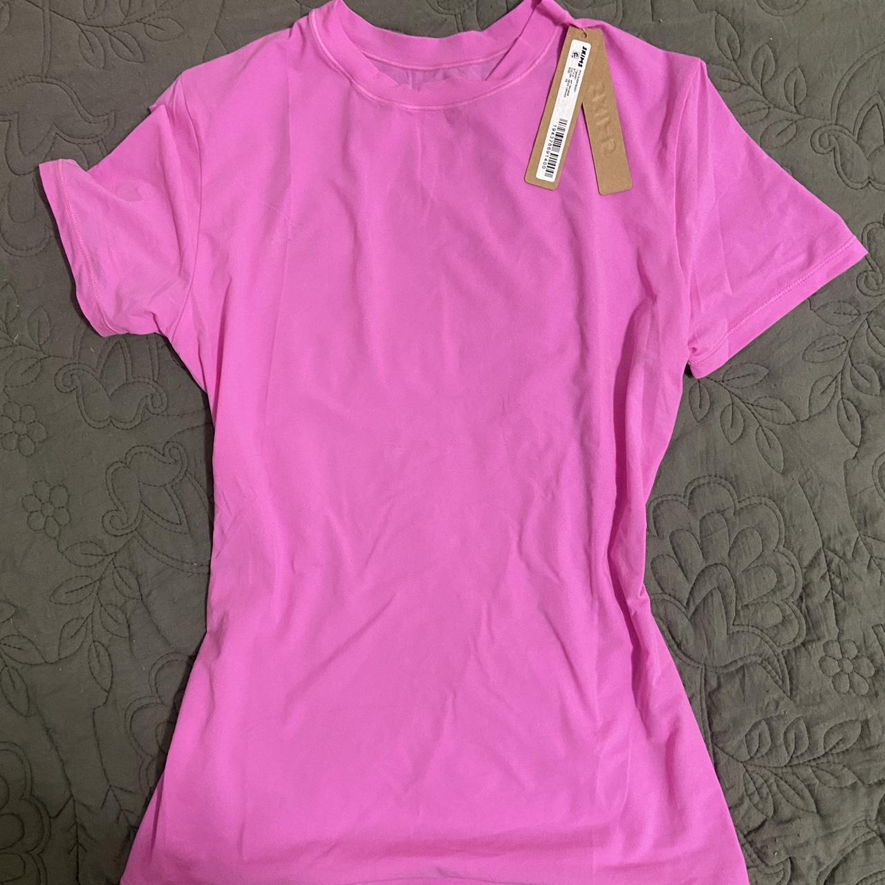 Fits everybody skims neon orchid t-shirt. New with... - Depop