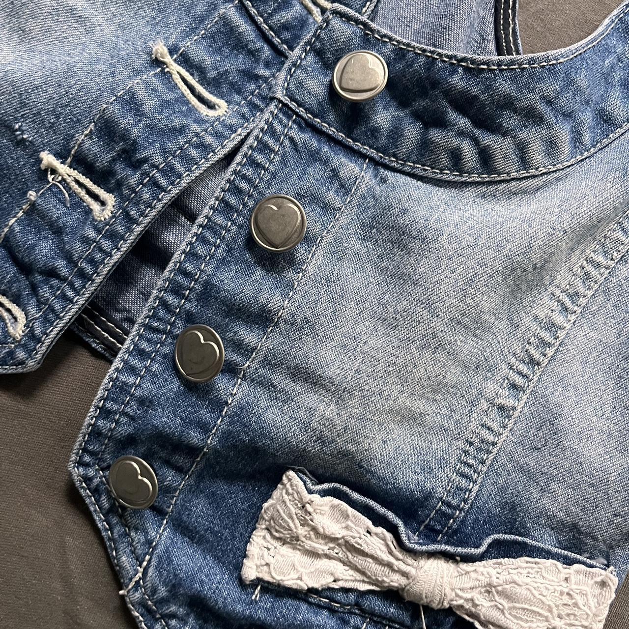 Y2K Target denim vest 💝 Will sell with vintage Lee... - Depop