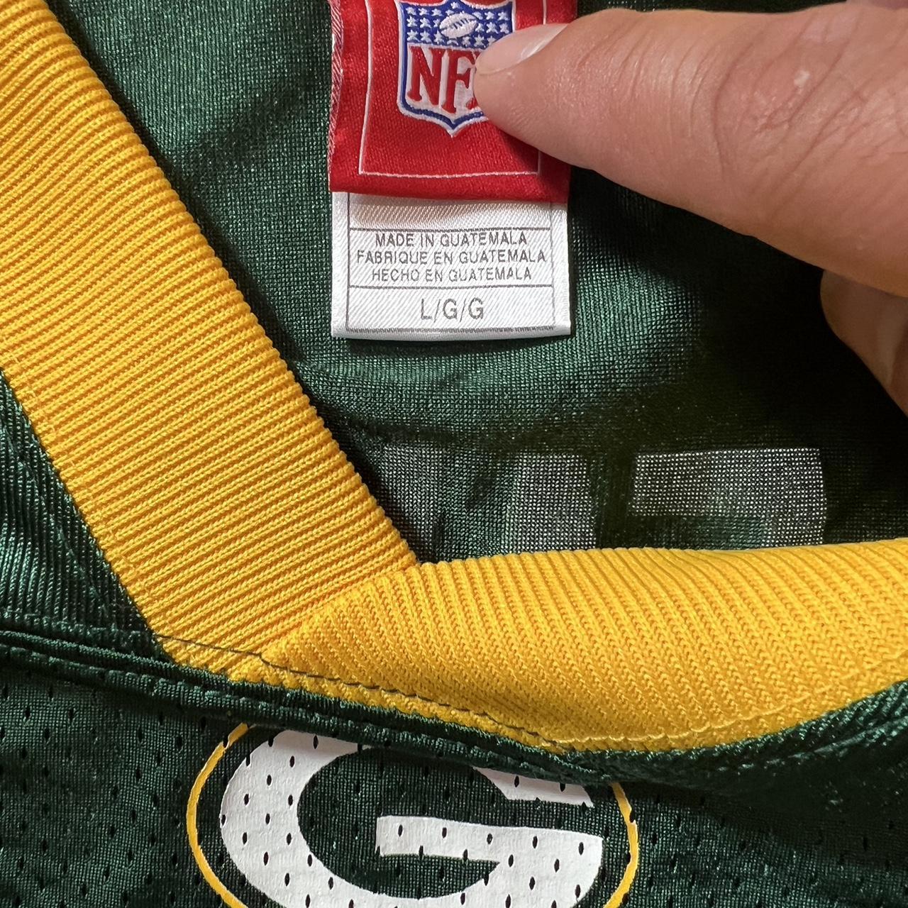 Vintage Reebok NFL Brett Favre Green Bay Packers ... - Depop