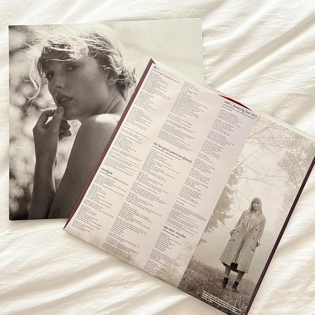 Folklore - Taylor Swift red vinyl from target - Depop