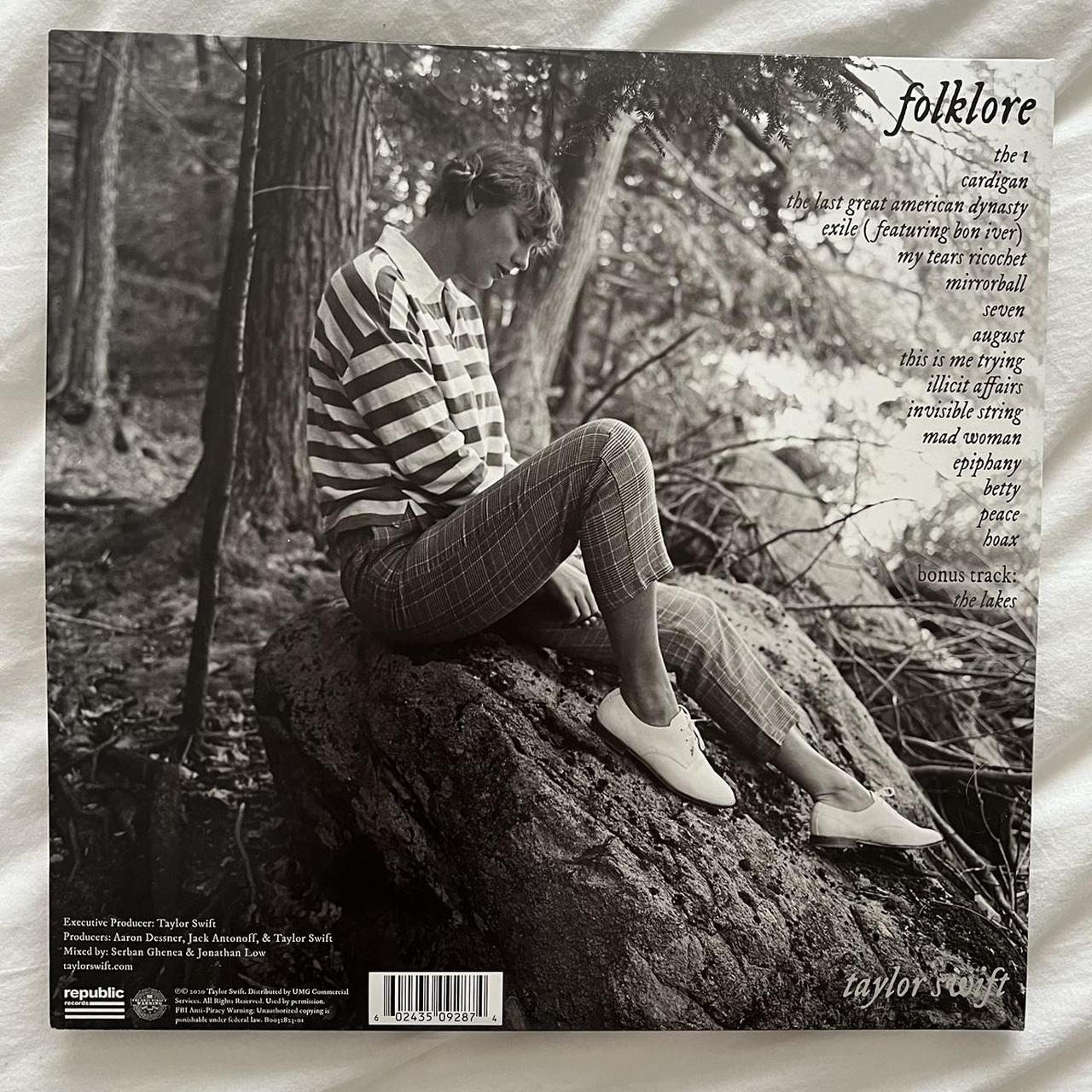 Folklore - Taylor Swift red vinyl from target - Depop