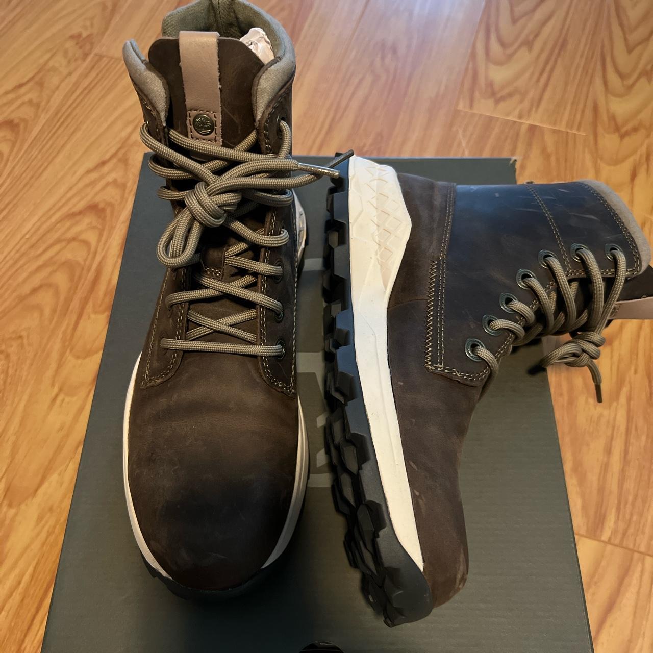 #TIMBERLAND “NEW” BOOT -BROOKLYN SIDE ZIP BOOT OLIVE... - Depop