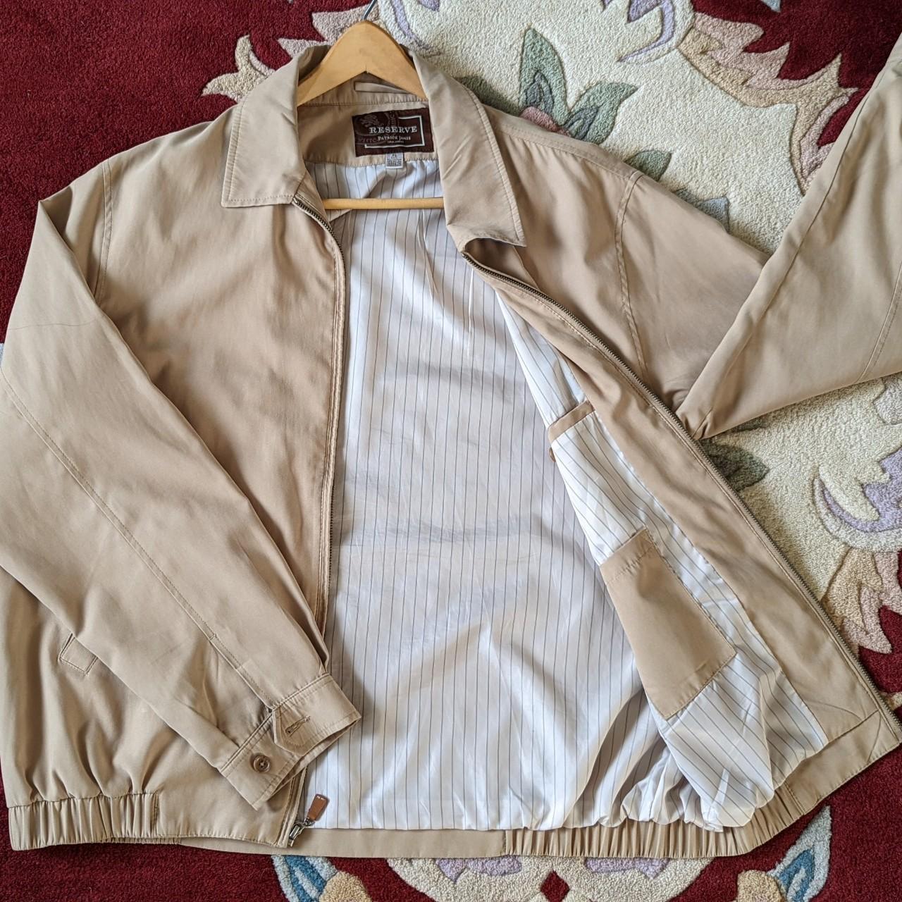 Reserve Patrick James Classic Sporty Jacket Men's XL - Depop