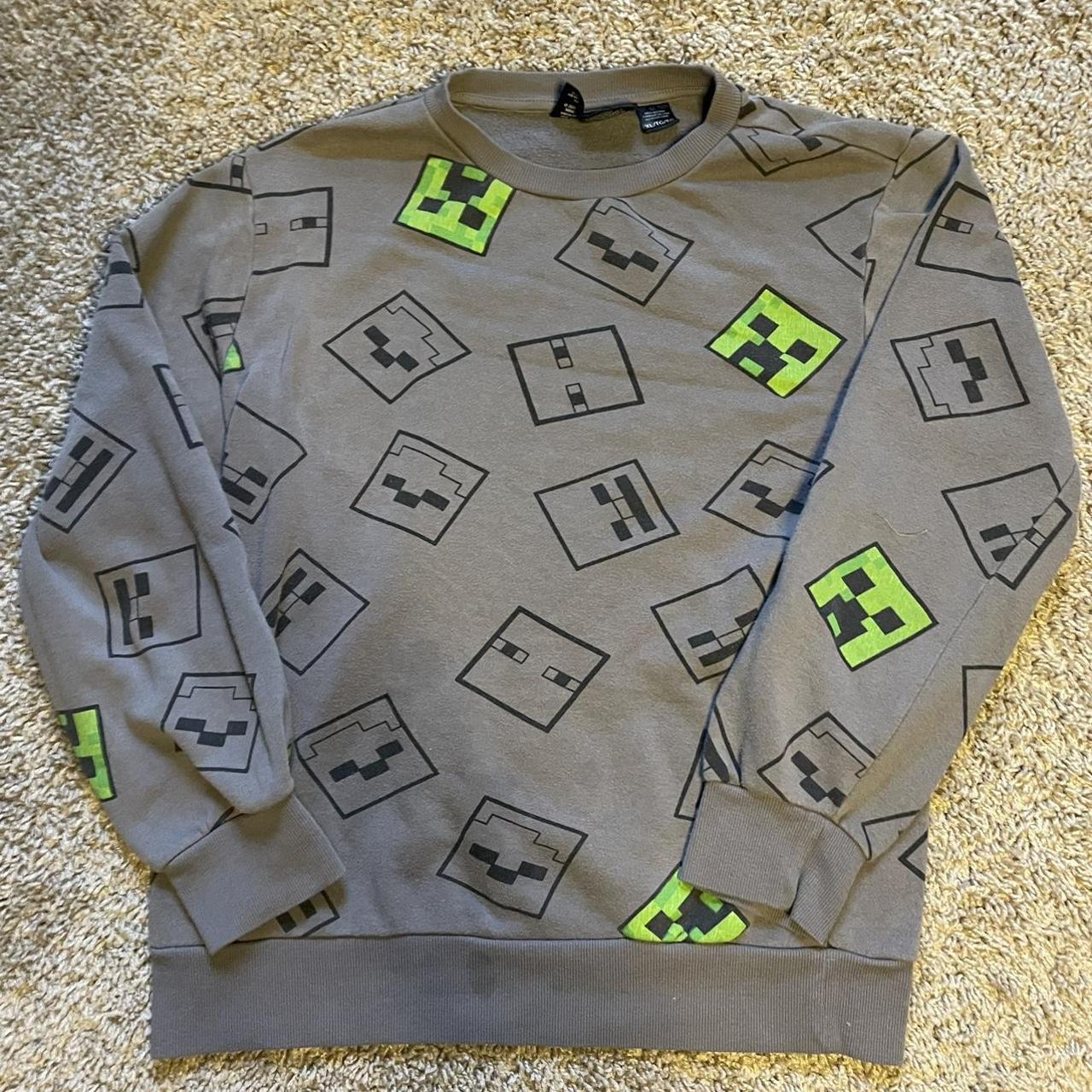 Minecraft pullover graphic sweatshirt Zombies,... - Depop