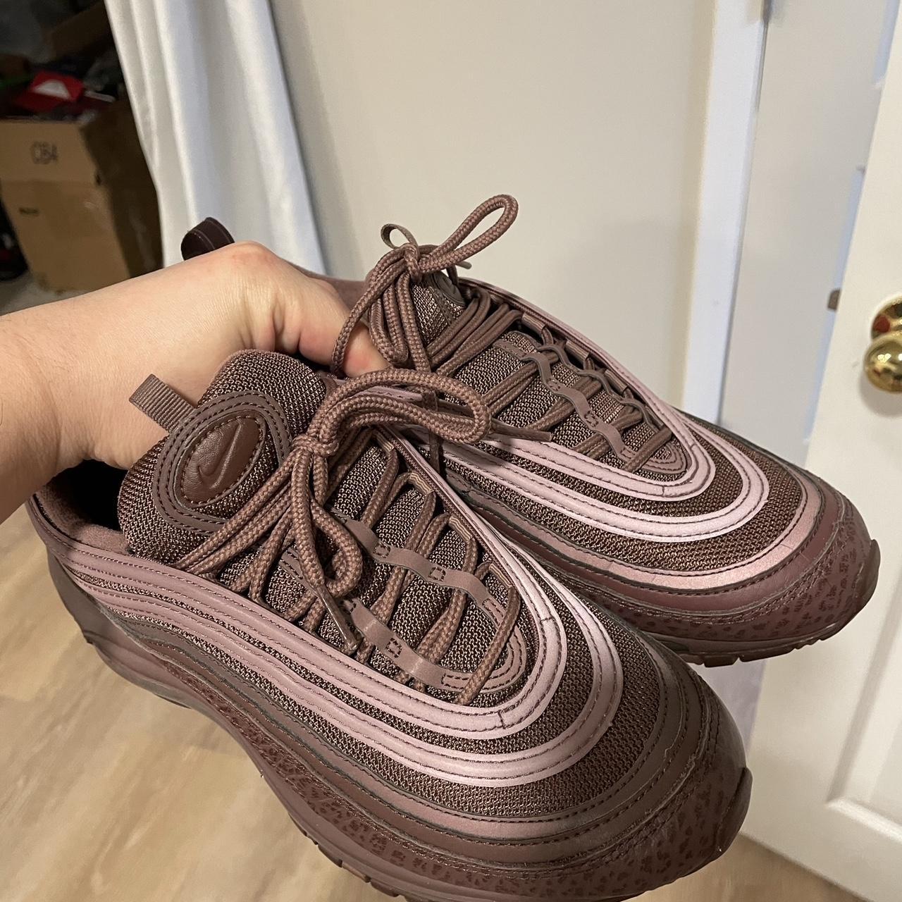 nike air max 97 maroon - Depop