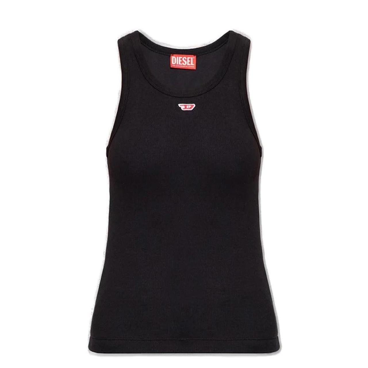 Black Diesel T-Anky-D Tank Top - Depop
