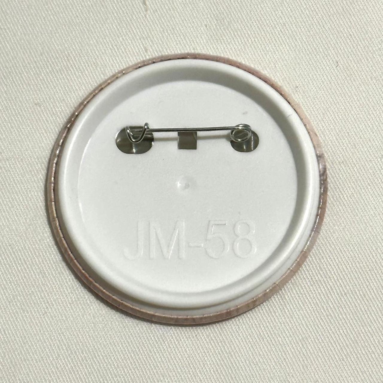 58mm/2.25in Aphex Twin Pin handmade #aphextwin... | Depop