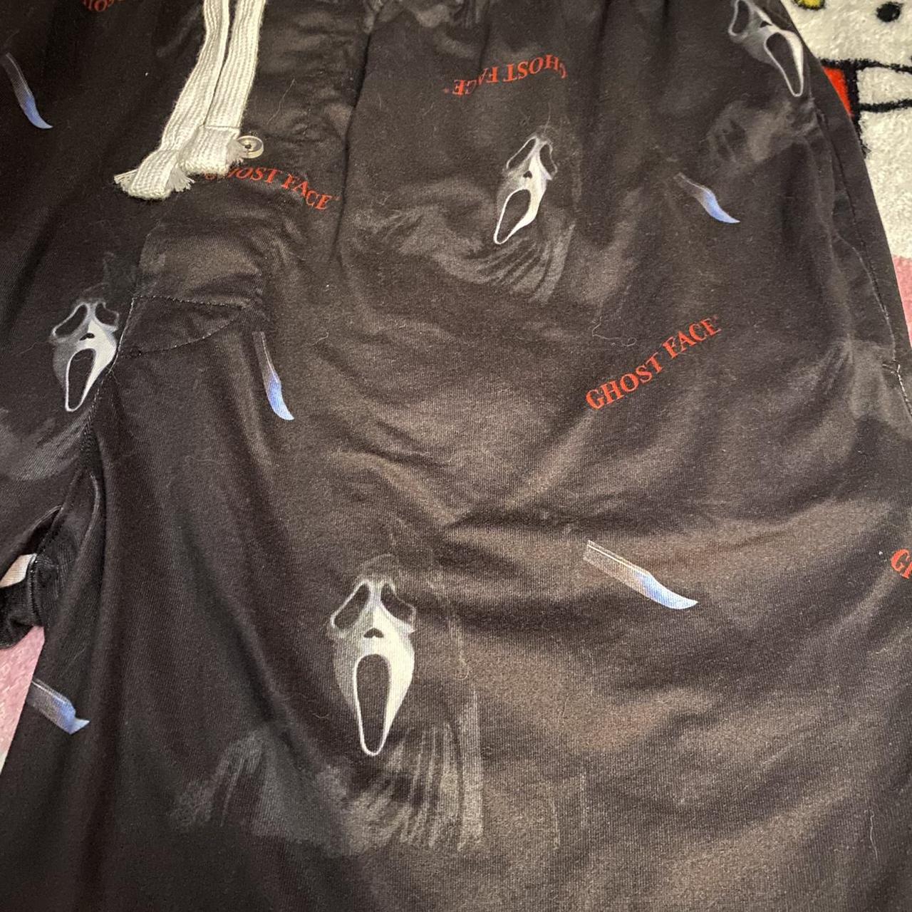 ghost face pj pants!! very soft and... - Depop
