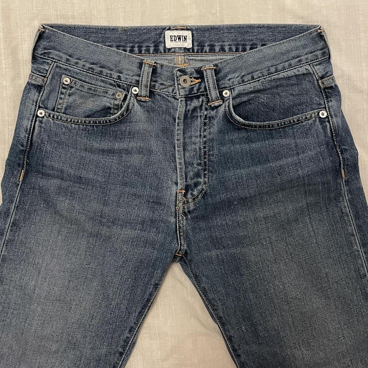 EDWIN ED-80 Slim Tapered 29” waist x 30” leg Good... - Depop