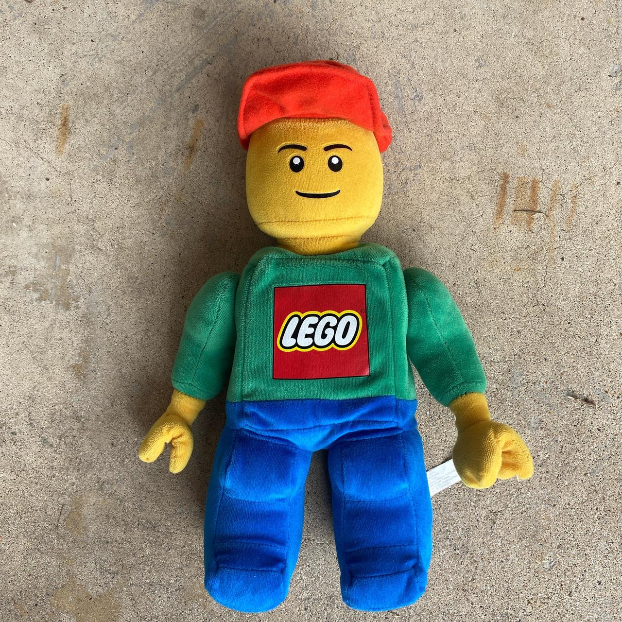 2010 Lego man plush with removable hat #lego #plush - Depop