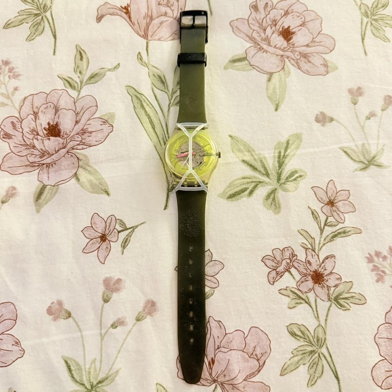 80’s clear see through Swatch watch ⏱️ Was my mom’s... | Depop