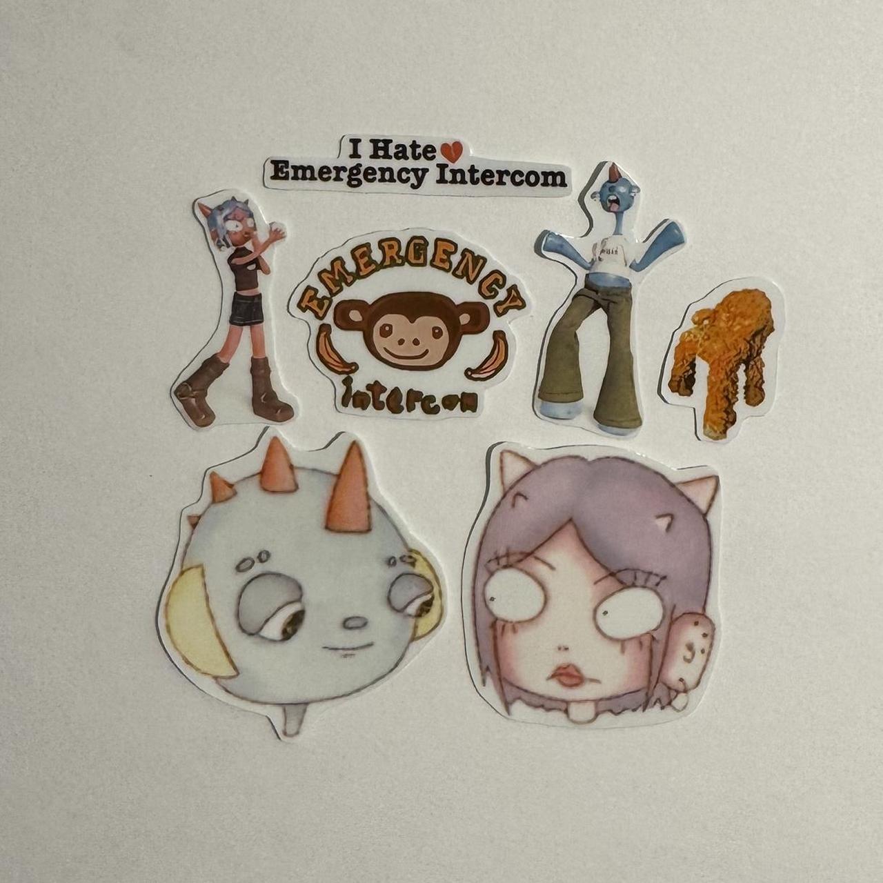 Emergency Intercom sticker pack of 7! -message me... | Depop