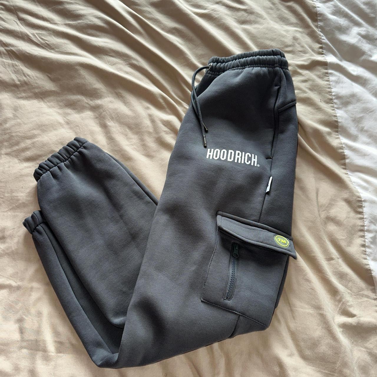 Hoodrich tracksuit bottoms Size medium... - Depop