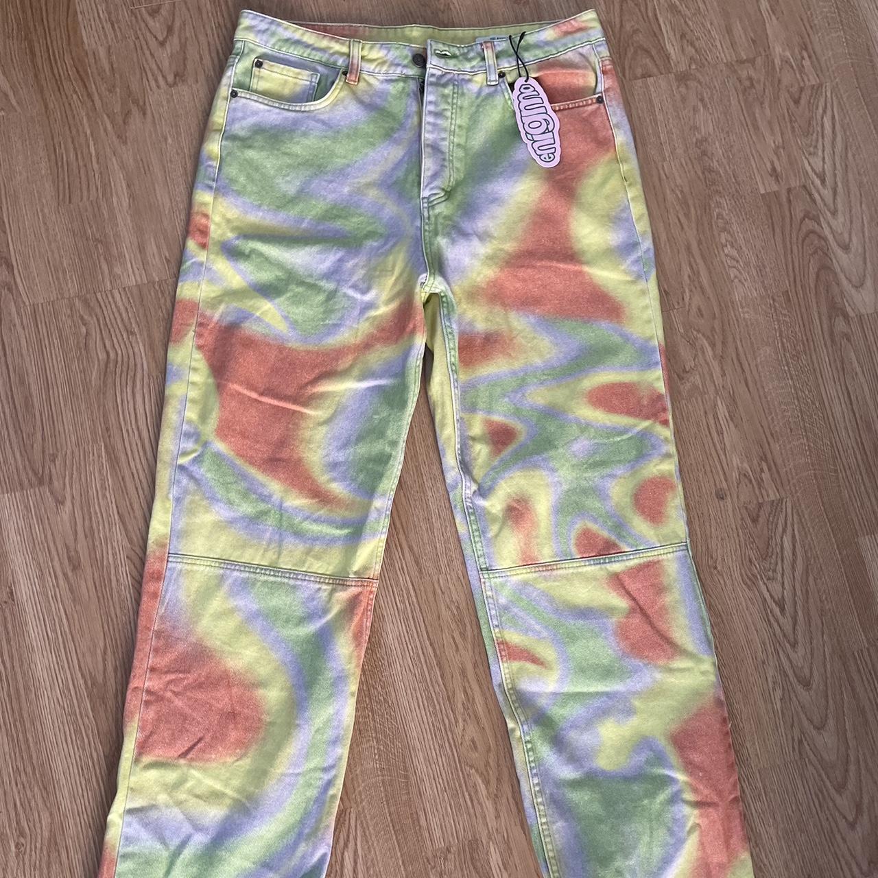 Jaded London enigma relaxed fit w32 jeans Heat... - Depop