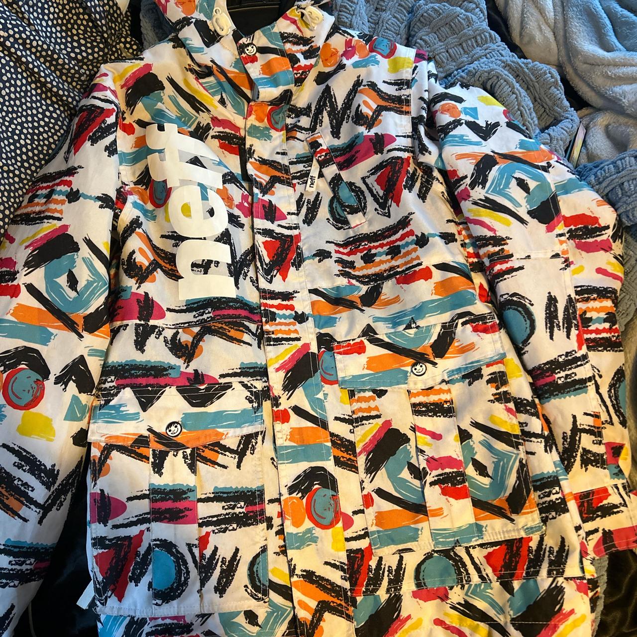 Women’s small Neff snowboarding jacket Good... - Depop