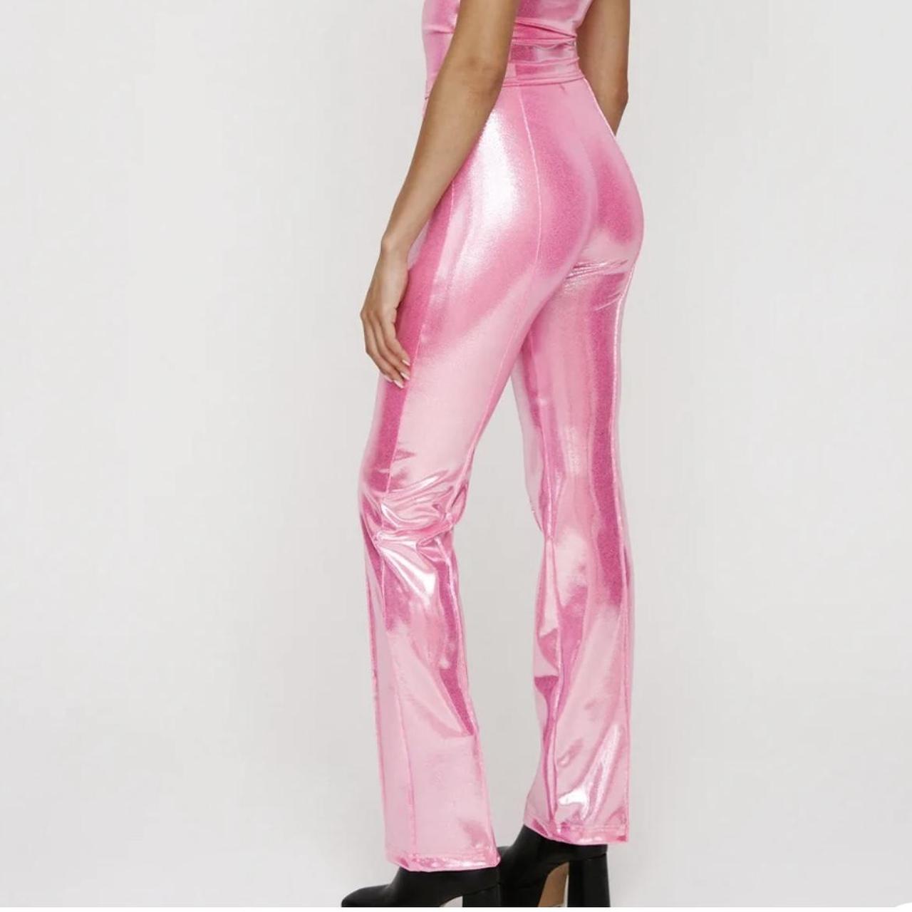 Women's Pink Trousers | Depop