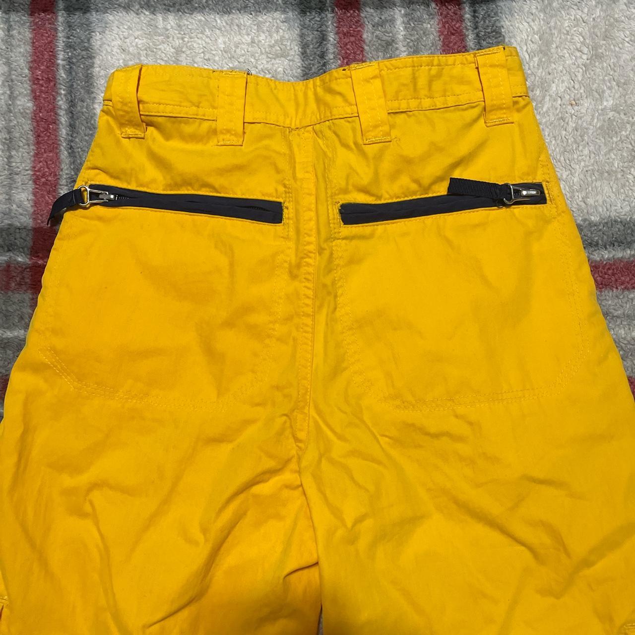 Bugle Boy Women's Yellow Trousers | Depop