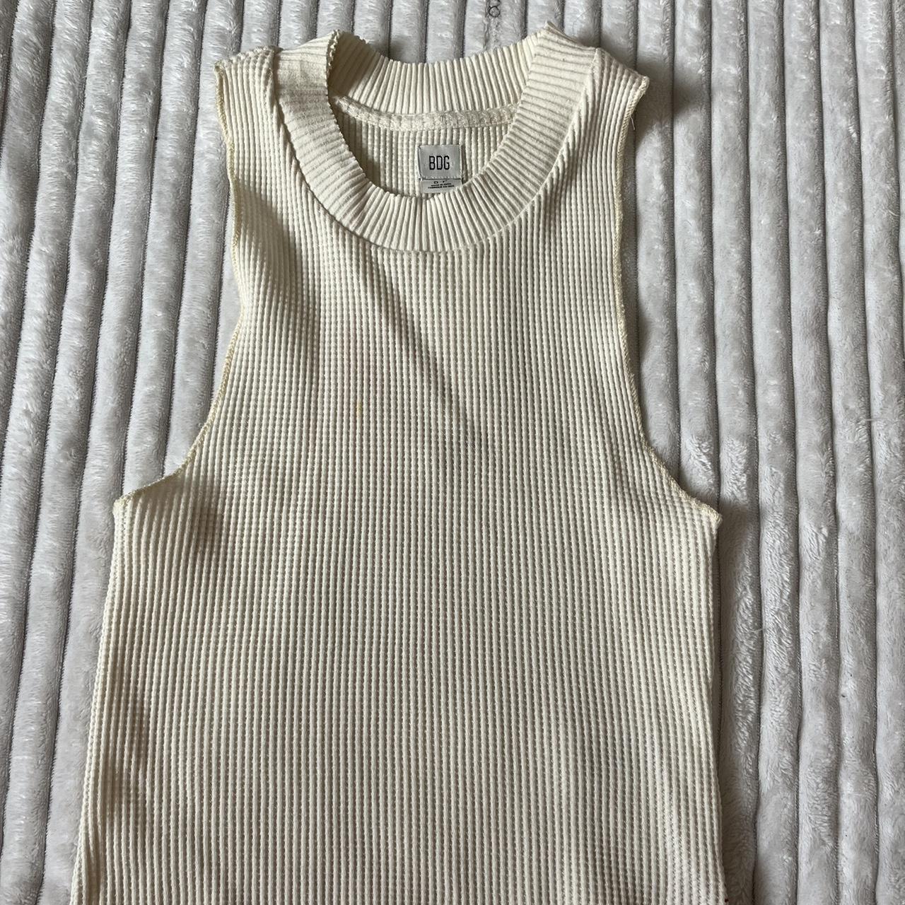 BDG Cream tank top. Brand new with tags.... - Depop
