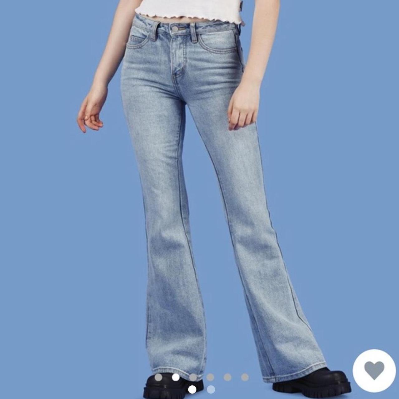 UNIF Women's Blue Jeans | Depop