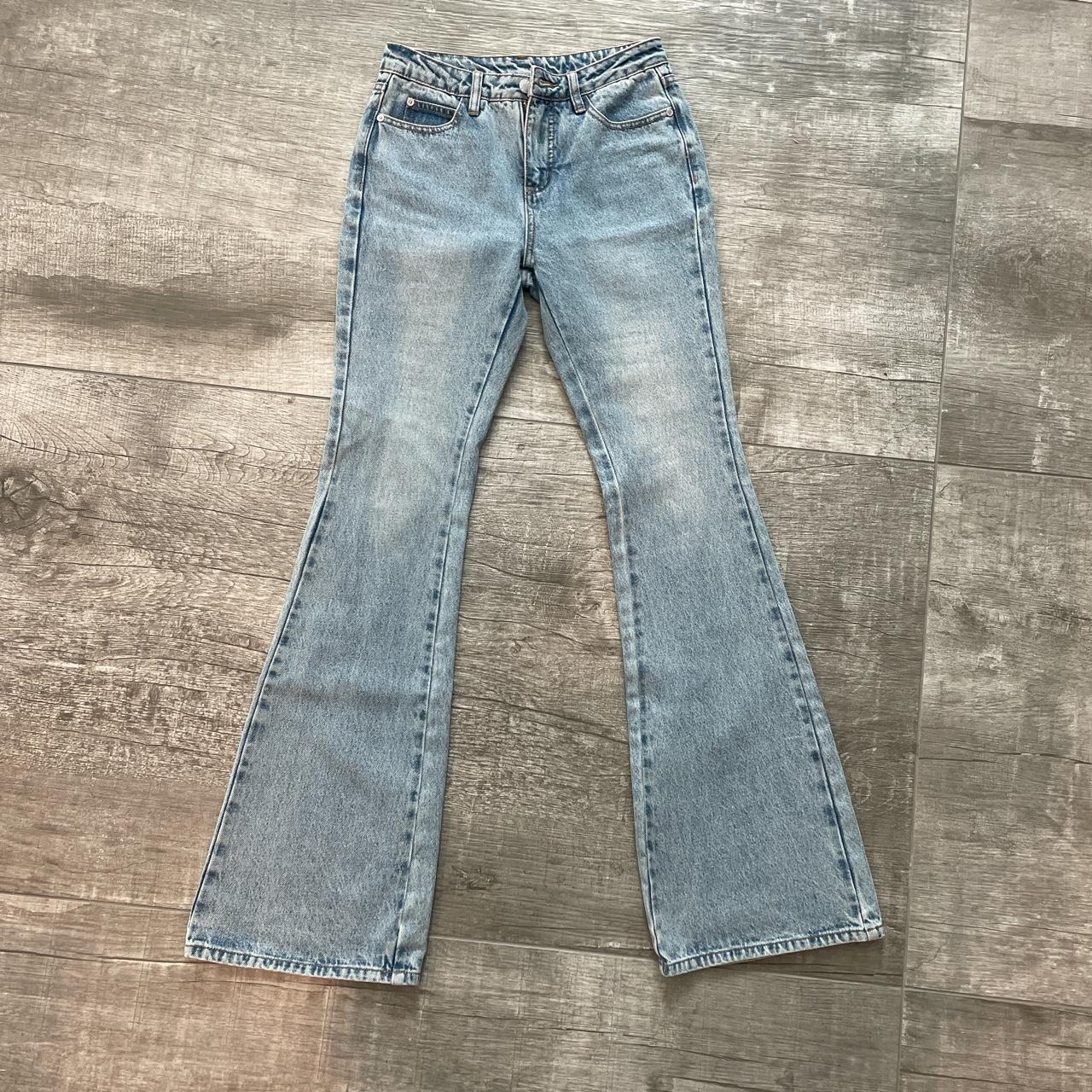 UNIF Women's Blue Jeans | Depop