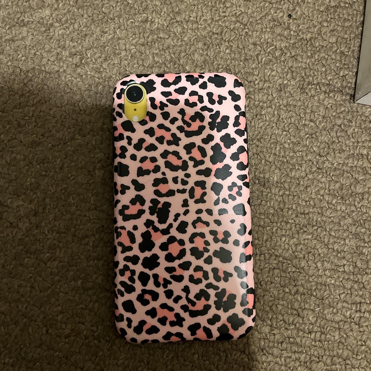iphone XR case- pink leopard print 🐆 FREE SHIPPING - Depop