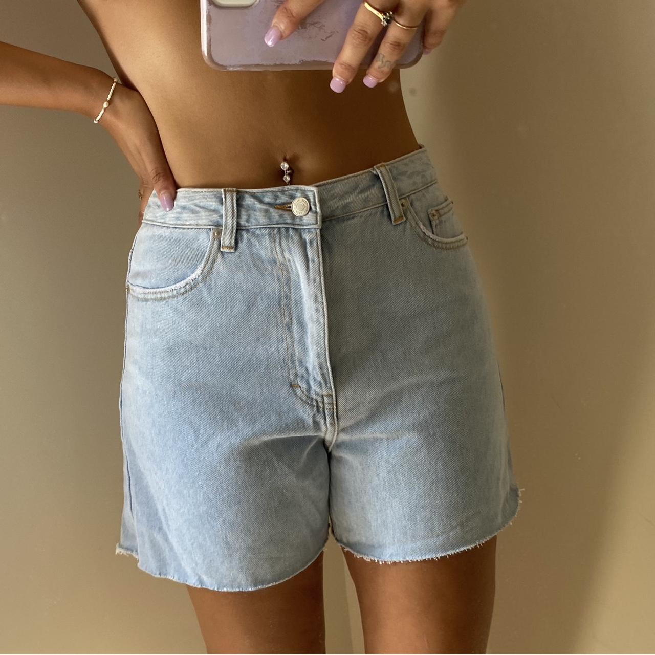 Glassons 80s shorts High waist and baggy Size: 10... - Depop