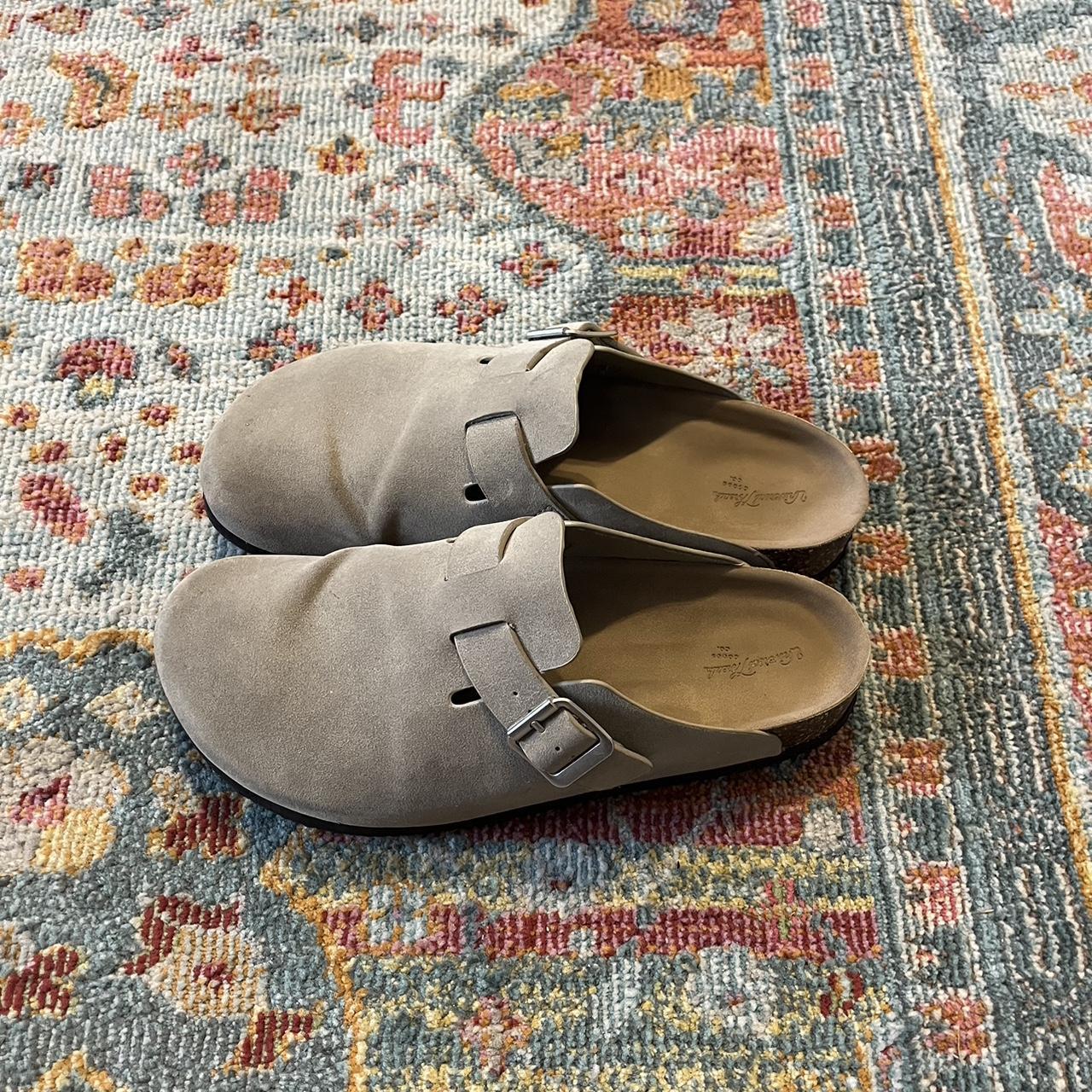 Birkenstock Boston Dupes Barely worn; few creases... - Depop