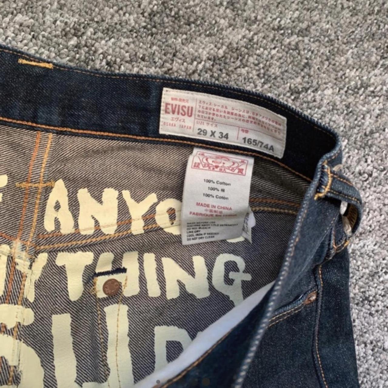 Evisu jeans eye and gull W 29 L34 Amazing... - Depop