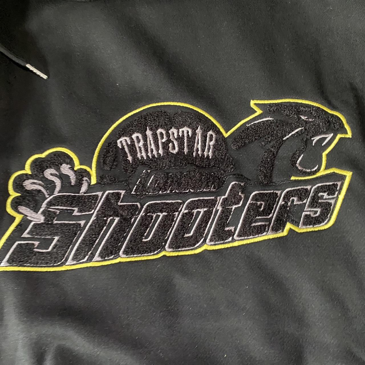 Trapstar black and yellow shooters tracksuit - Depop