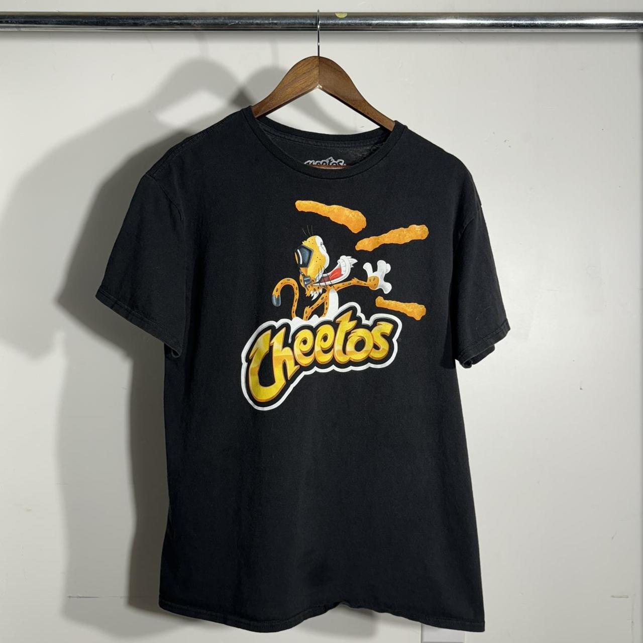 Cheetos Graphic T-shirt size Large Great Condition... - Depop
