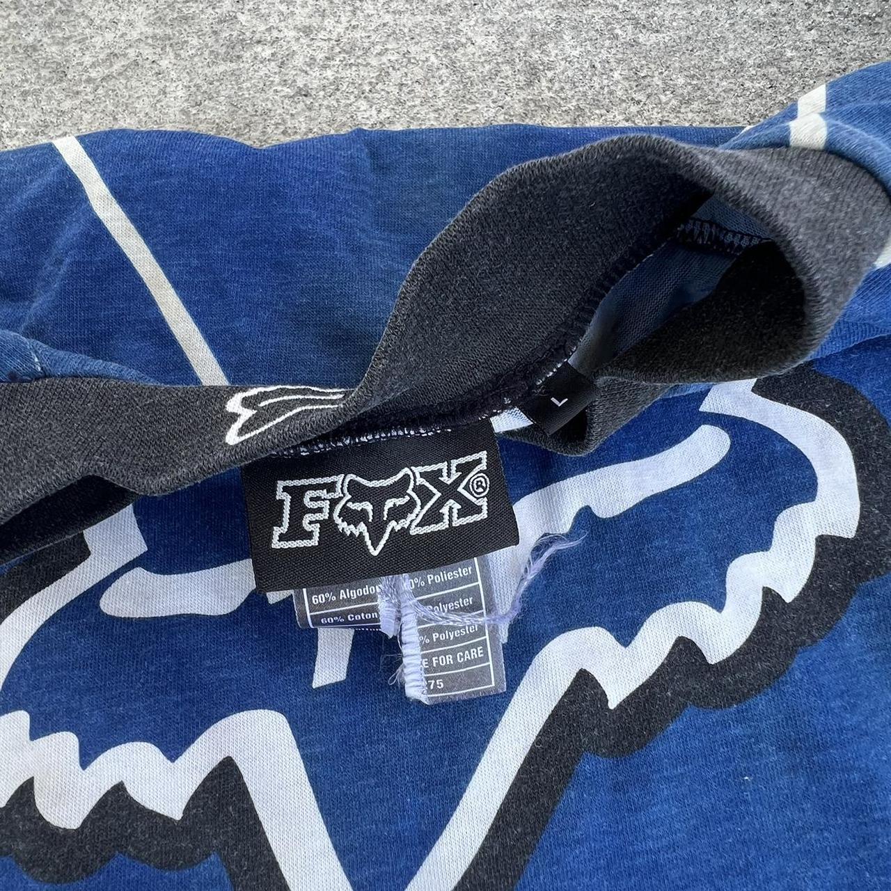 vintage y2k yamaha fox racing racer motorcycle... - Depop