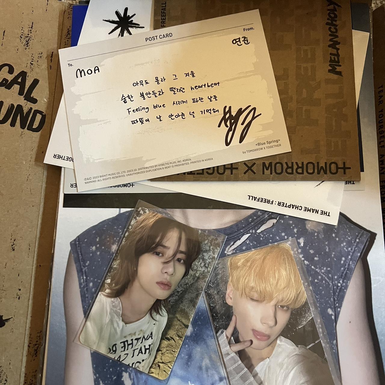 TXT The Name Chapter: Freefall Signed Melancholy... - Depop