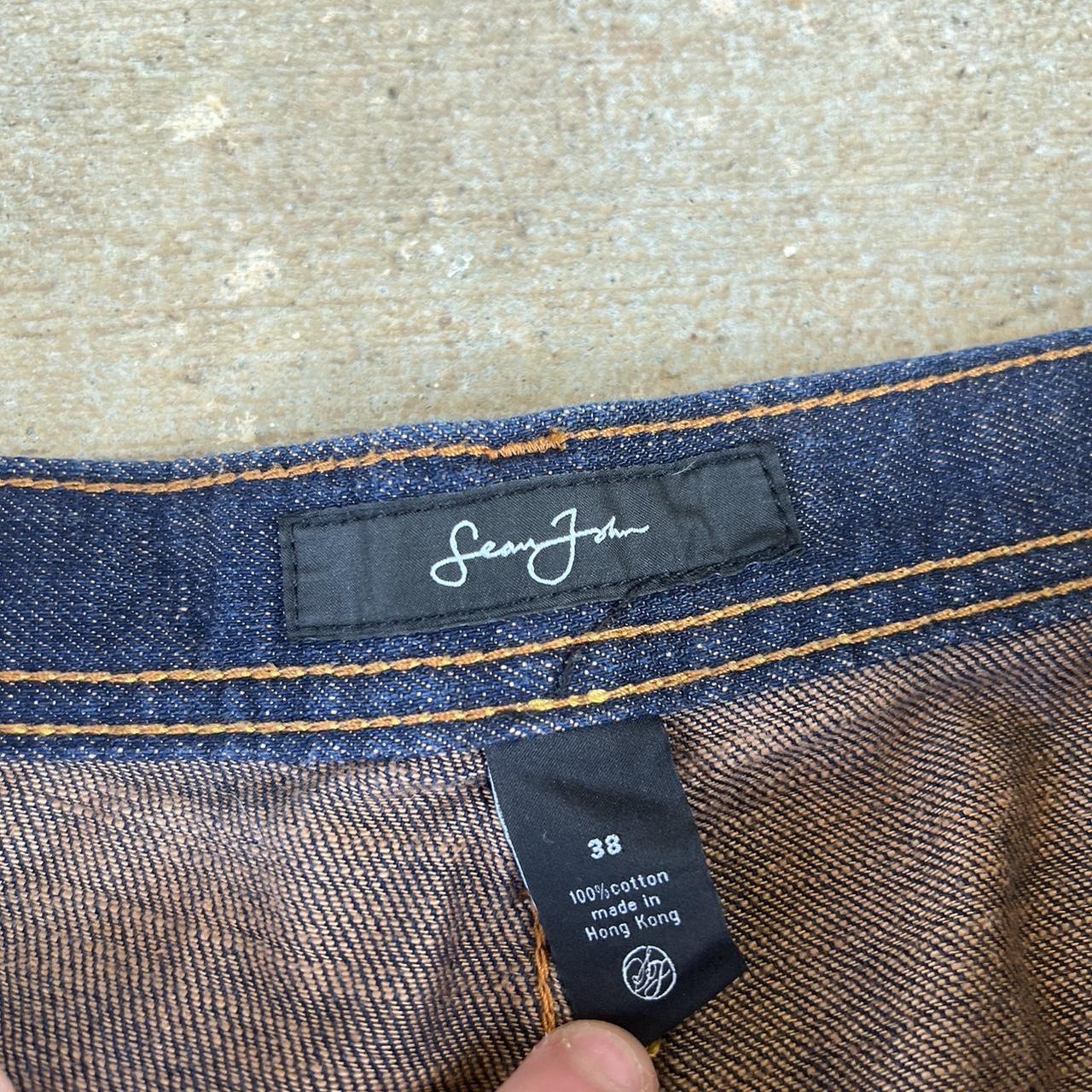 Sean John baggy jeans. It’s lined with orange... - Depop