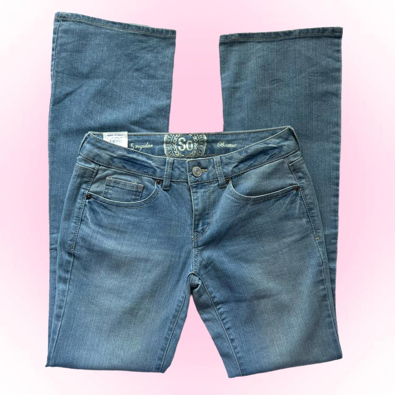 ☁️ Y2K SO Clothing Flared Jeans ☁️ - Brand: SO... - Depop