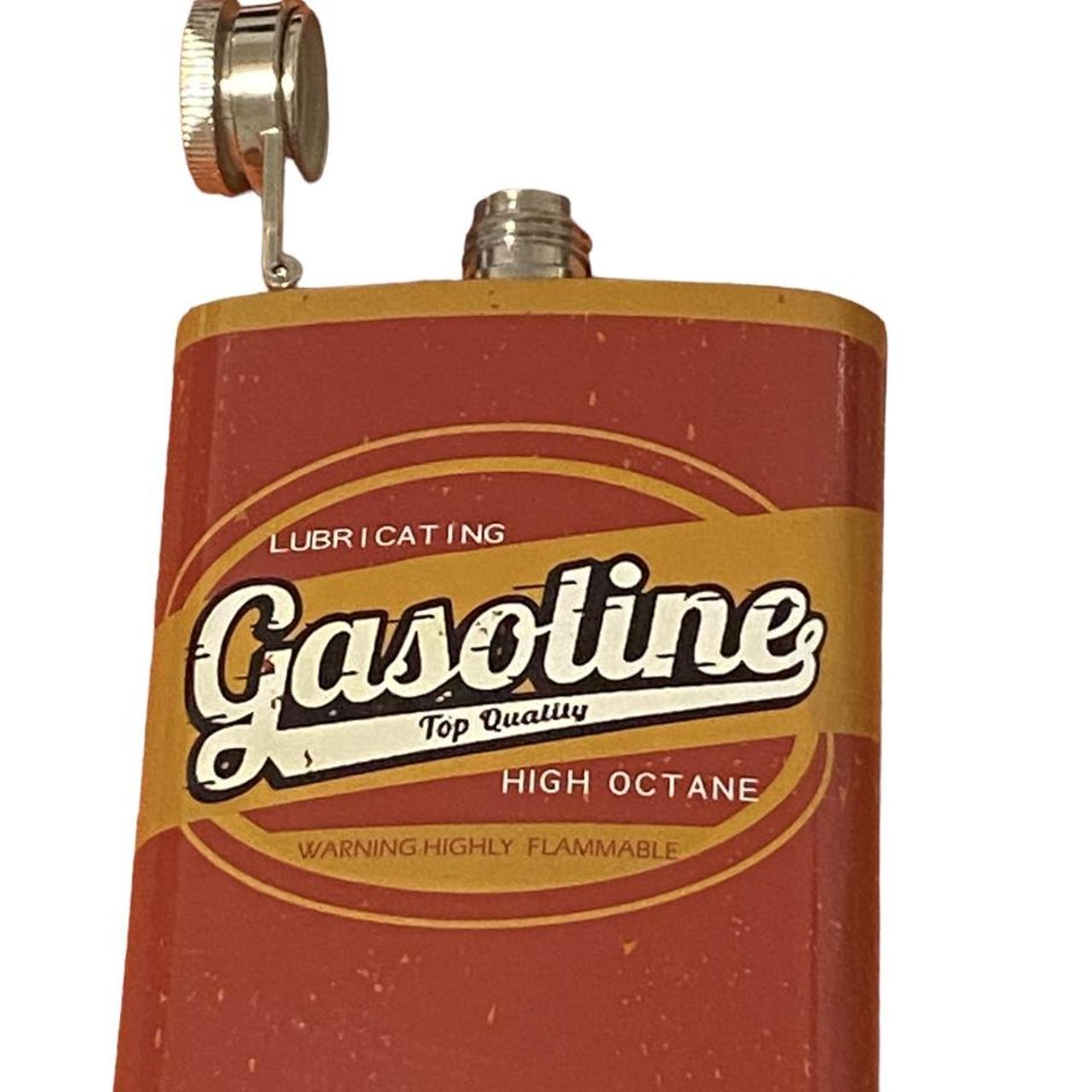 Gasoline ⛽️ flask. Rugged look. Very Retro... - Depop