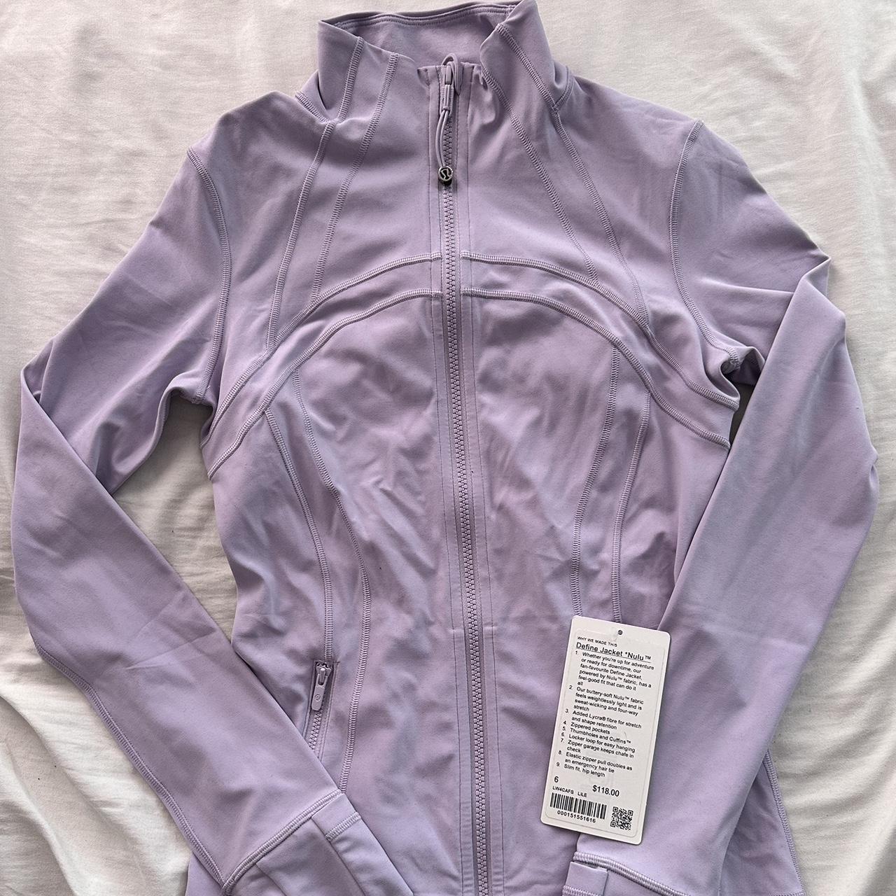 Lulu Nulu Define jacket in lilac ether 💜 BNWT Size... - Depop