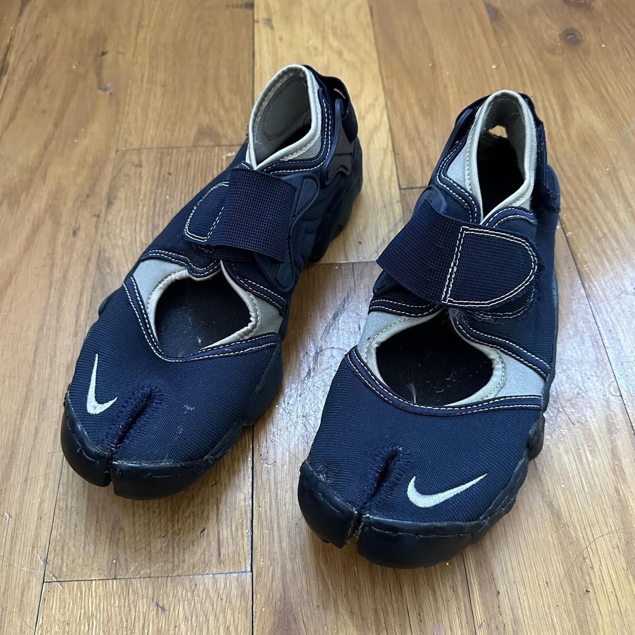 vintage nike air rift split toe tabi sneakers it... - Depop