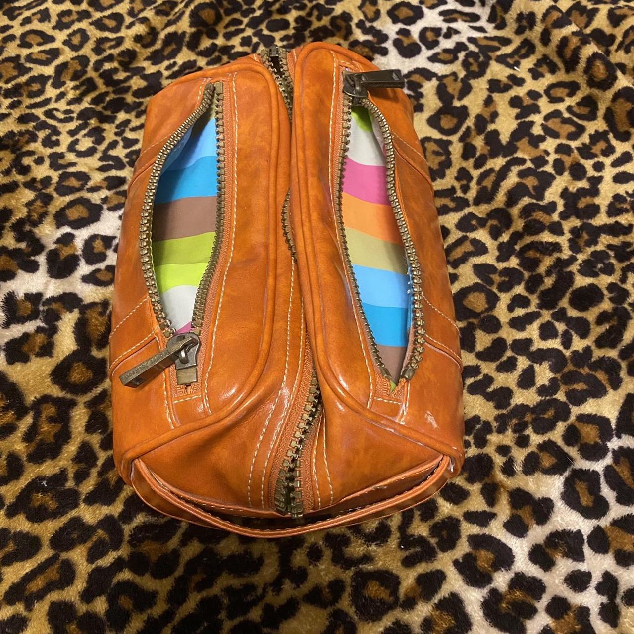 Tepper Jackson Vintage Orange Genuine Leather With 3... - Depop