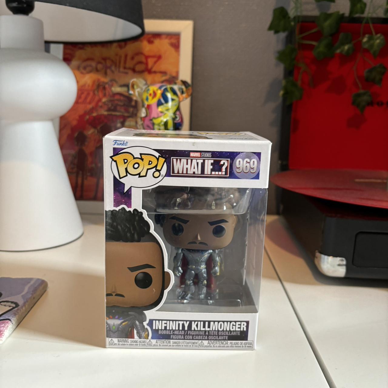 Infinity killmonger marvel funko pop - Depop