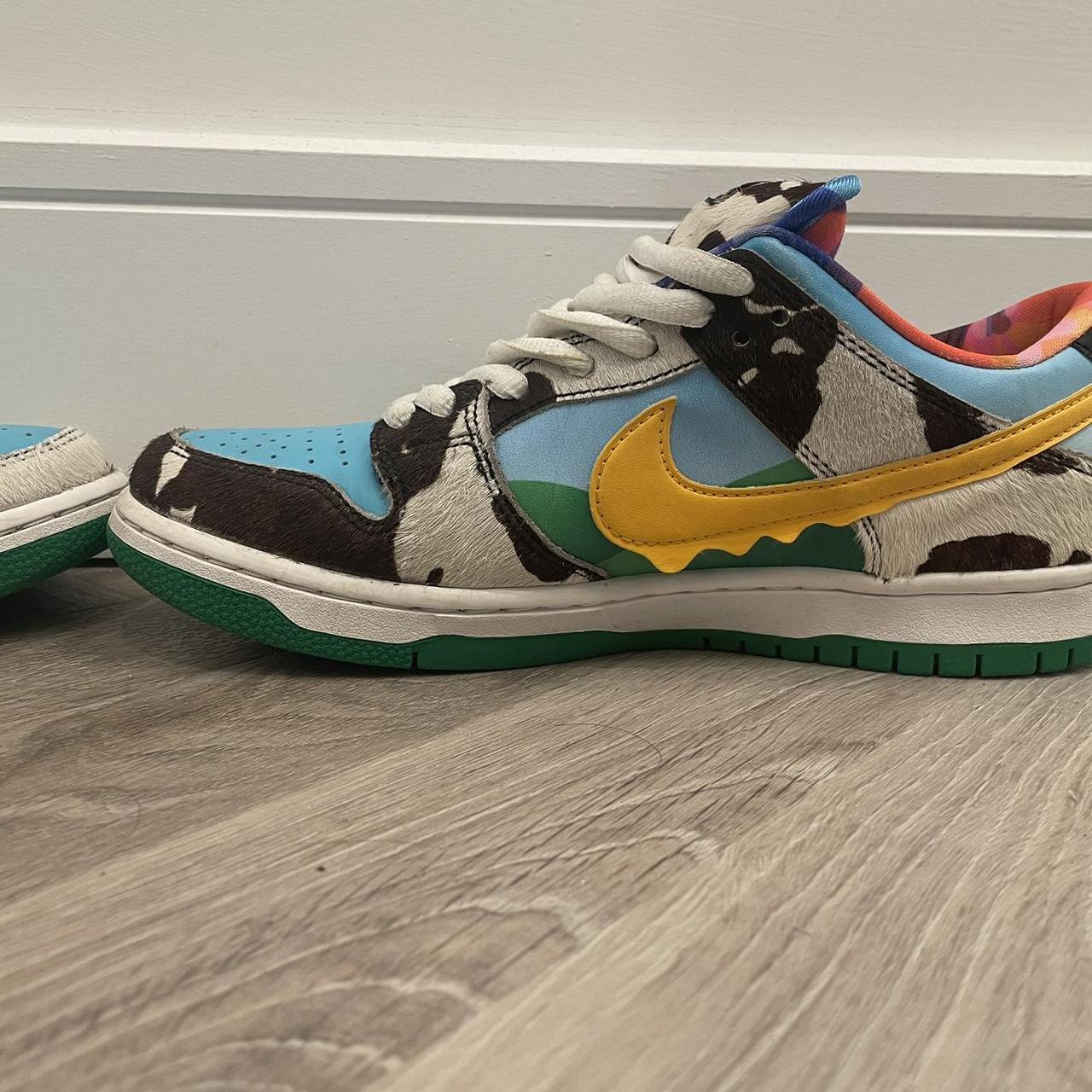 Nike Dunk Low SB x Ben & Jerry's Chunky Dunks - Size... - Depop