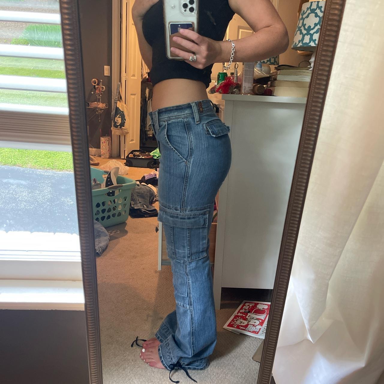 BONGO Women's Blue Trousers | Depop